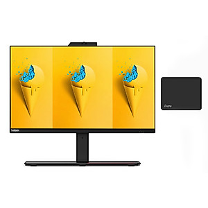 Lenovo ThinkCentre M90a All-in-One 23.8" FHD Business Desktop, Intel Core i5-10500, 64GB DDR4 RAM, 2TB PCIe SSD, WiFi 6, Bluetooth 5.1, DVDRW, 1080P IR Webcam, Windows 11 Pro, with 5ave Mousepad