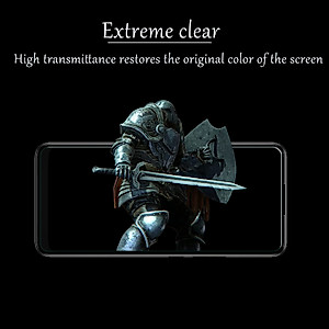 Douglass TCL 20 XE Screen Protector (3 Pack), 9H Tempered Glass Film for TCL 20 XE/TCL A4X 5G Anti-Scratch Anti-Fingerprint Glass Screen Protector Zero Bubbles Ultra-clear 99.99%