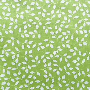 Green Daisy Fat Quarters Fabric Bundles 18 x 22 Inch Spring Cotton Quilting Fabric Bundles Cactus Leaf Quilt Fabric for DIY Handmade Crafting (6Pcs)
