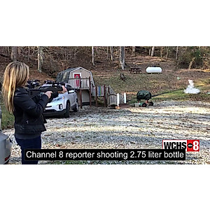 Charlie's kaBOOM! Exploding Cola Target Caps 10-Pack - Turn Plastic Bottles into Reactive Targets - Archery - Bow - Firearms - Pellet Gun- air Rifle and More