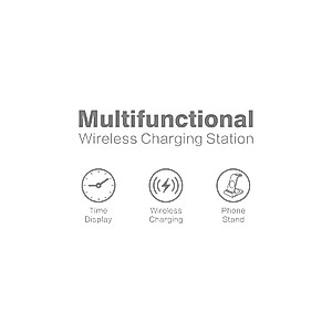 Wireless Charger for Samsung, 3 in 1 Wireless Charging Station for Samsung Galaxy S23 Ultra/S22/S21/S20/Note 20/Z Flip 4/Z Fold 4, Samsung Watch Charger for Galaxy Watch 5 Pro/4/3, Galaxy Buds 2/Pro/+