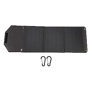 Azusumi Solar Panel 18W 18V Monocrystalline USB DC Type C Output Power Supply Solar Panel for Charging