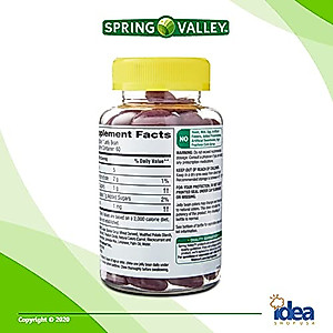 Spring Valley Kids Melatonin, 1 mg Vegetarian Jelly Beans Supplement, 60 Ct (2 Pack) Bundle with Exclusive Vitamins & Minerals - A to Z - Better Idea Guide (3 Items)