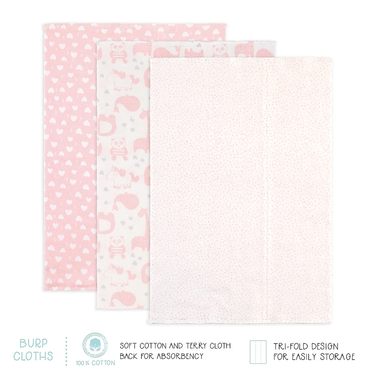 The Peanutshell Newborn Essentials Layette Gift Set for Baby Girls, 23 Piece, Fits Newborns to 3 Month