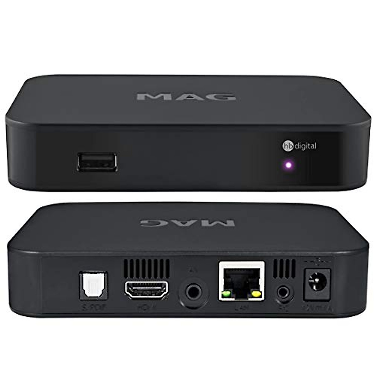 MAG 254 IPTV Full HD 3D Media Streamer STB - WiFi & HDMI Bundle Pack 2016 v2.7 Model