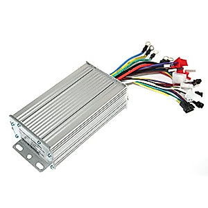 Bike Fender Dual Drive 36V/48V/60V 1000W BLDC Electric Scooter Controller E-Bike 2 pcs brushless Speed Driver and 1Pcs LCD Display one Set Mud Guards (Size : 36V Set)