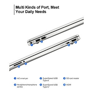 HP 2023 Newest 15.6" Touchscreen Laptop, Intel Core i3-1115G4 Processor Up to 4.1GHz, 16GB RAM, 1T SSD, Intel Iris Xe Graphics, Thin & Portable, 11 H Battery Life, Anti-Glare, Windows 11 Home S