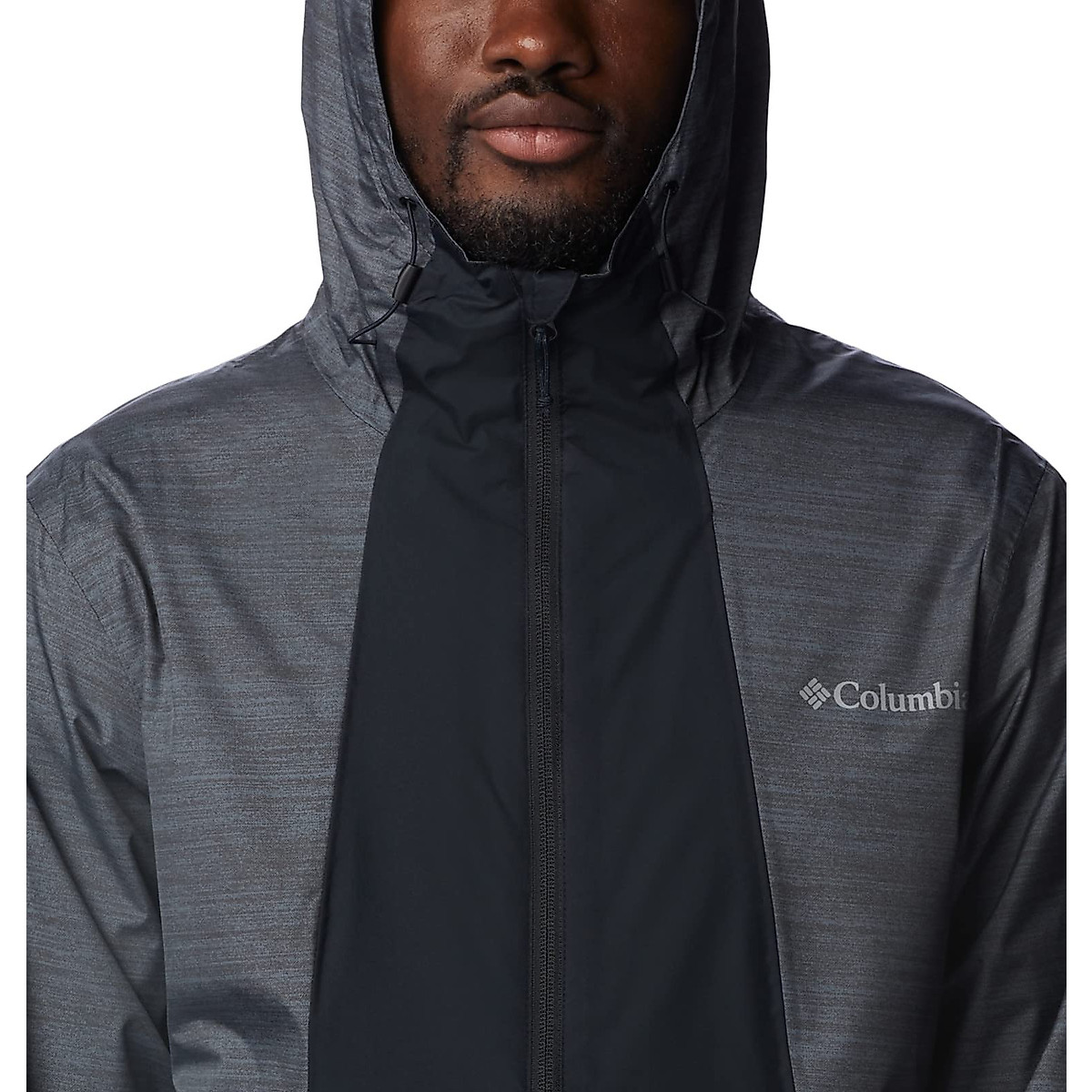 Columbia Men's Inner Limits II Jacket, Black/Graphite Heather, Large