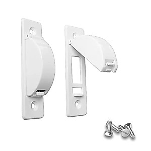 Wall Switch Guard, ILIVABLE Childproof Light Switch Plate Covers Protects Your Lights or Circuits from being Accidentally Turned On or Off by Children and Adults (White, 2 Pack)