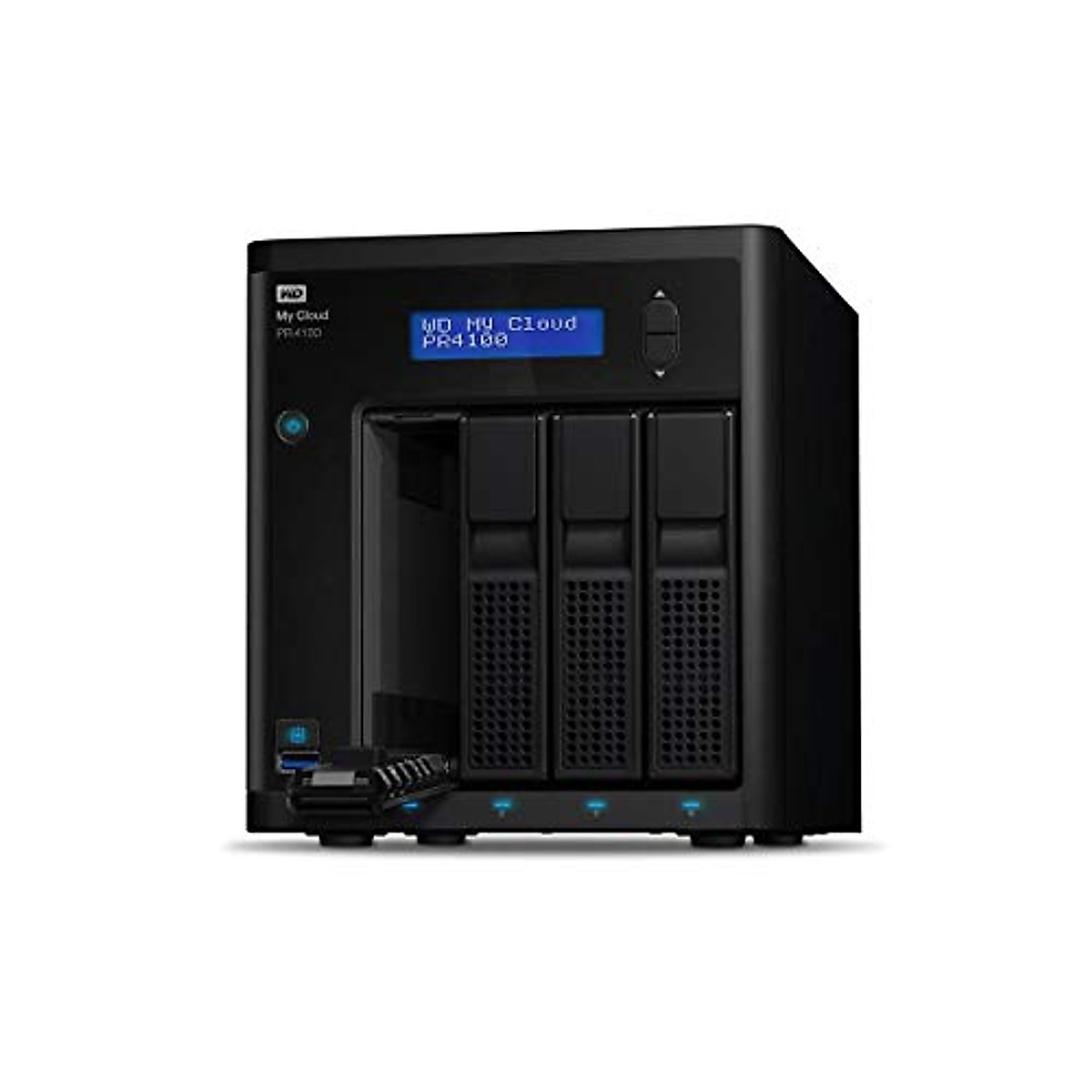 WD 16TB My Cloud Pro Series PR4100 Network Attached Storage - NAS - WDBNFA0160KBK-NESN