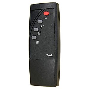 Compatible with Twin Star ChimneyFree ClassicFlame Dura Flame Fireplace Stove Heater Infrared Remote Control DFI-8511-01 DFI-8511-02 DFI-8511-03 DFI-8511-04 DFI-8511-05 DFI-8511-06 DFI-8511-07 (T-A8)