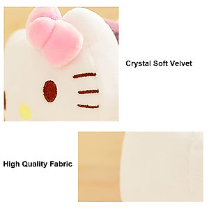 AmBealla Cartoon Keychain Pendant Doll cute Classic Plush Doll Cute Accessories Key Ring Pendant (Pink)