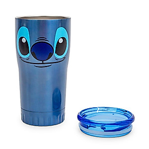 Silver Buffalo Lilo and Stitch Travel Mug, 20 Ounces