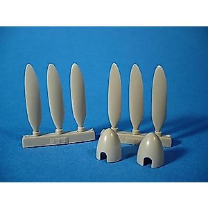 SBS 48005 1/48 He-219 UHU Short sp. Propeller Set for Tamiya kit Resin Model kit