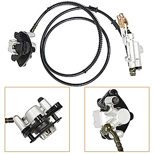 labwork Rear Live Axle Kit with Brake Assembly & Chain Replacement for Drift Trike Go Kart 50cc 70cc 90cc atv quads 29 inch/740mm