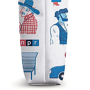 NPR Irene Rinaldi Characters Tote Bag