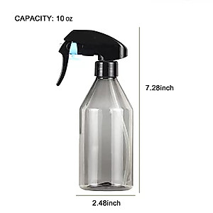 Plant Mister Spray Bottle, Fine Mist Spary Bottles, Plant Spray Bottle, Water Spray Bottle for Plants, Succulents, Flowers and Cleaning Solutions, Plant Sprayer Mister, 10oz Watering can