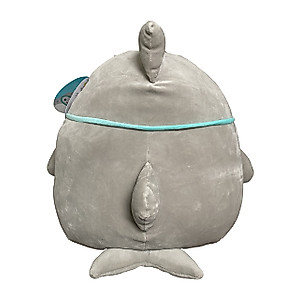 Squishmallows Official Kellytoy Squishy Soft Plush Toy Animal (16 Inch, Gordon The Shark)