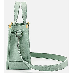 Small Tote Bags for Women Canvas Crossbody Bag Purses Shoulder Bags Handbag Hobo Bags Small Canvas Totes for Travel Shopping