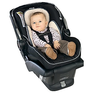 Britax Adjustable Head and Body Support Pillow for Car Seats and Strollers | Crash Tested + Reversible Fleece and Moisture Wicking Fabric + Machine Washable