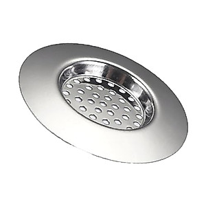 Bathroom Sink Drain Strainer Stainless Steel Bathtub Shower Drain Filter Basket Hair Catcher for Kitchen Laundry Floor