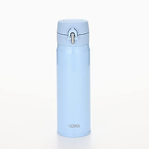 Thermos JOH-500 LB Vacuum Insulated Portable Mug, 16.9 fl oz (500 ml), Light Blue