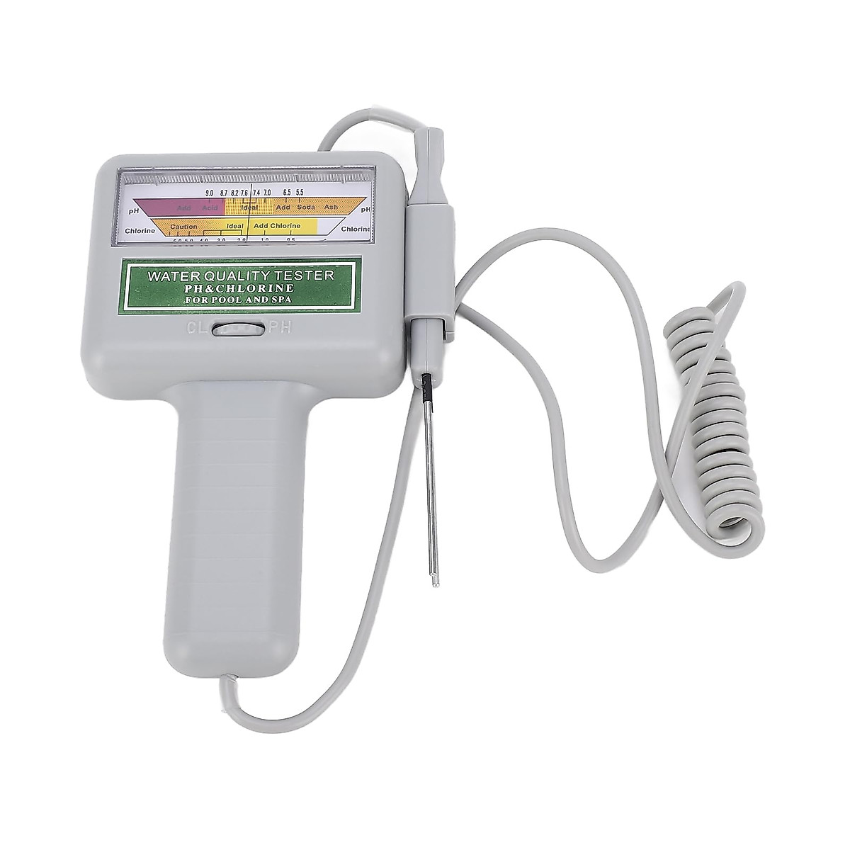 Tester, Portable 2 in 1 & CL2 Level Meter Water Quality Analysis Measurement Monitor Checker for Swimming Pool, Spa Water, Water Spring