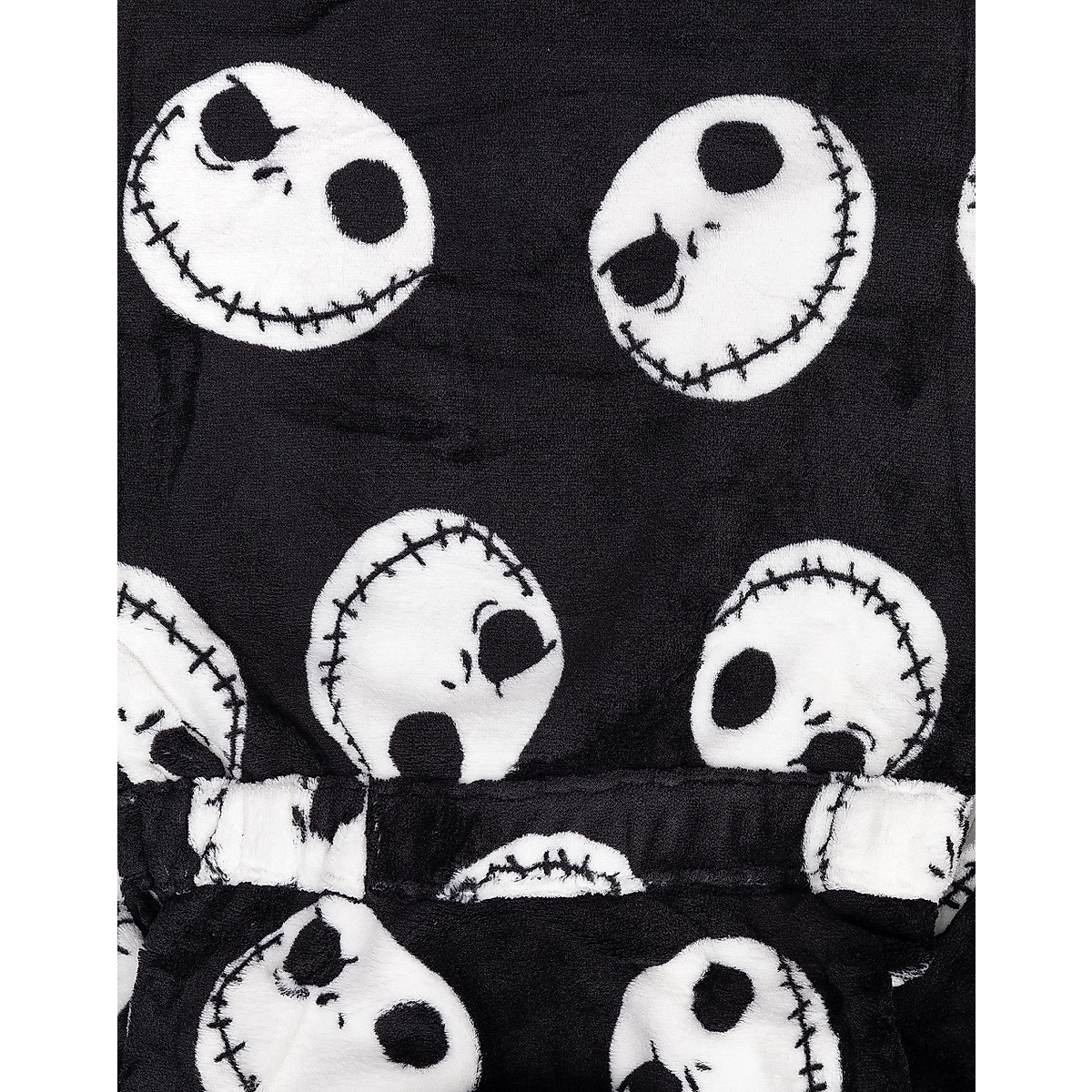 Disney The Nightmare Before Christmas Dressing Gown Kids Black Pjs Bathrobe 11-12 Years
