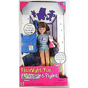 Barbie - Flashlight Fun WHITNEY & Piglet, Friend of Stacie Doll (1997)