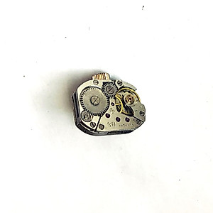 Steampunk Tie Pin Small Vintage Watch Movement Father's Day Tie Tack Lapel Pin Mechanical Jewel