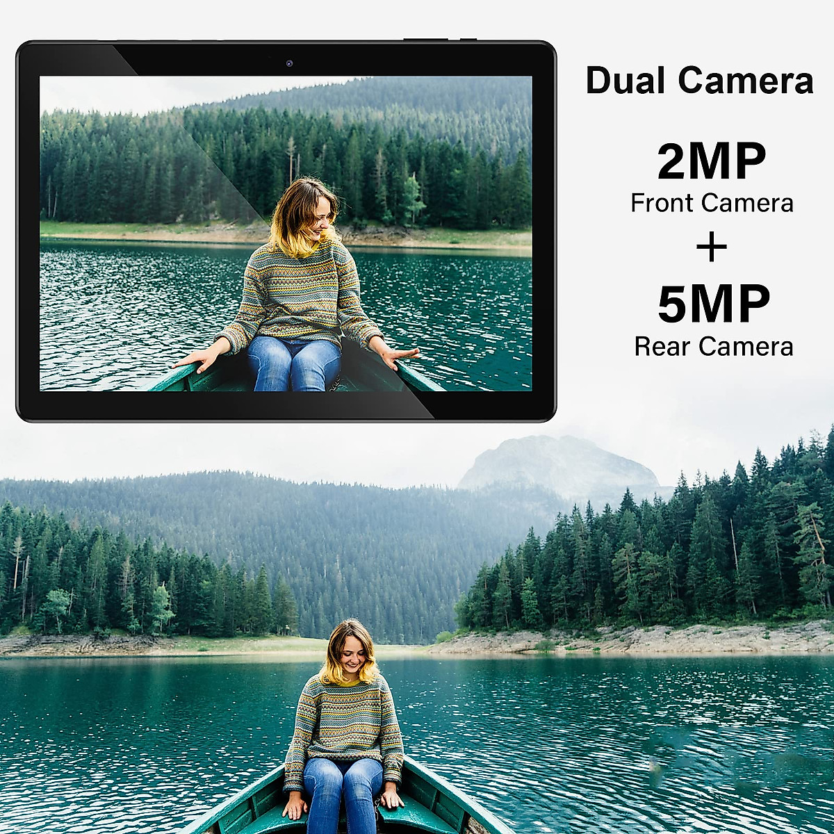 Relndoo Android Tablet 10 inch, Android 11 Tablet 2GB RAM 32GB ROM 512GB Expand, Tablet Android with 8000mAh Battery, WiFi, GPS, Bluetooth, Dual Camera, GMS Certified