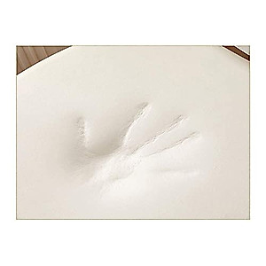 HJSQ Cushion Memory Foam Pads with Ties for Dining Chairs,Non Slip Kitchen Dining Chair Pad and Seat Cushion 6Pack (Grey 2, 6)