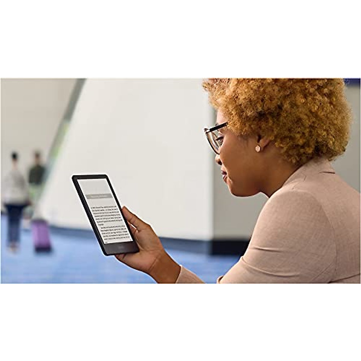 International Version – Kindle Paperwhite Signature Edition (32 GB) – With a 6.8" display, wireless charging, and auto-adjusting front light – Without Lockscreen Ads – Black