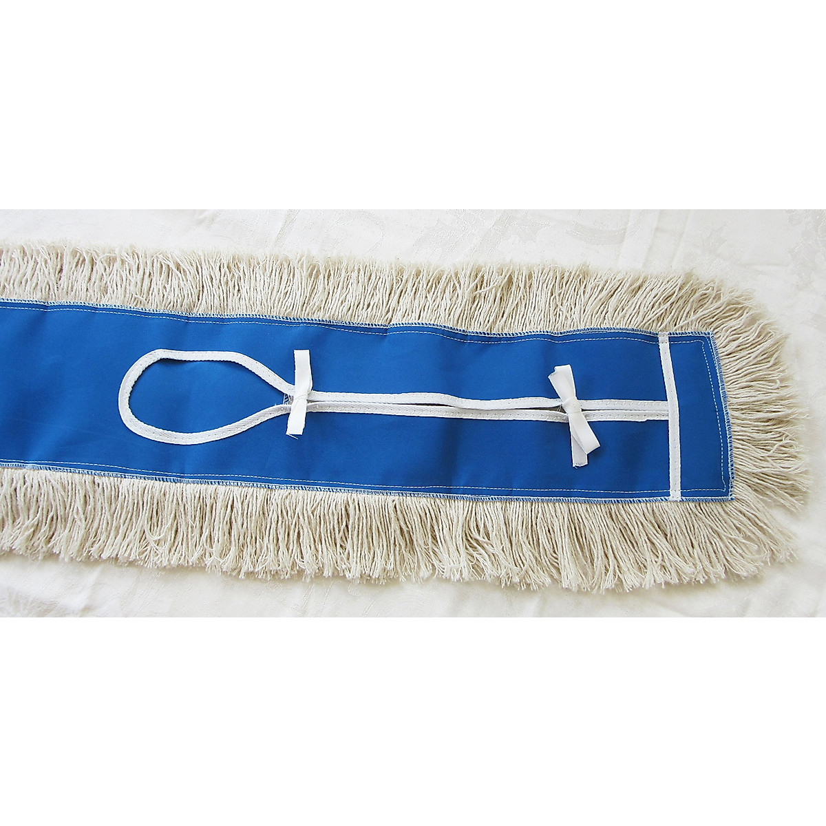 36" Industrial Strength Washable Cotton Dust Mop Refill, Replacement Head for Home & Commercial Use, Fits 36 Inch Frame, Cleans Hardwood, Laminate, Concrete, or Other Floor Systems (36")