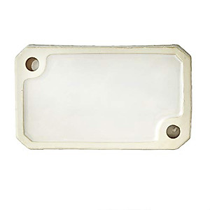 SKL Home Vern Yip Bamboo Lattice Tray, White