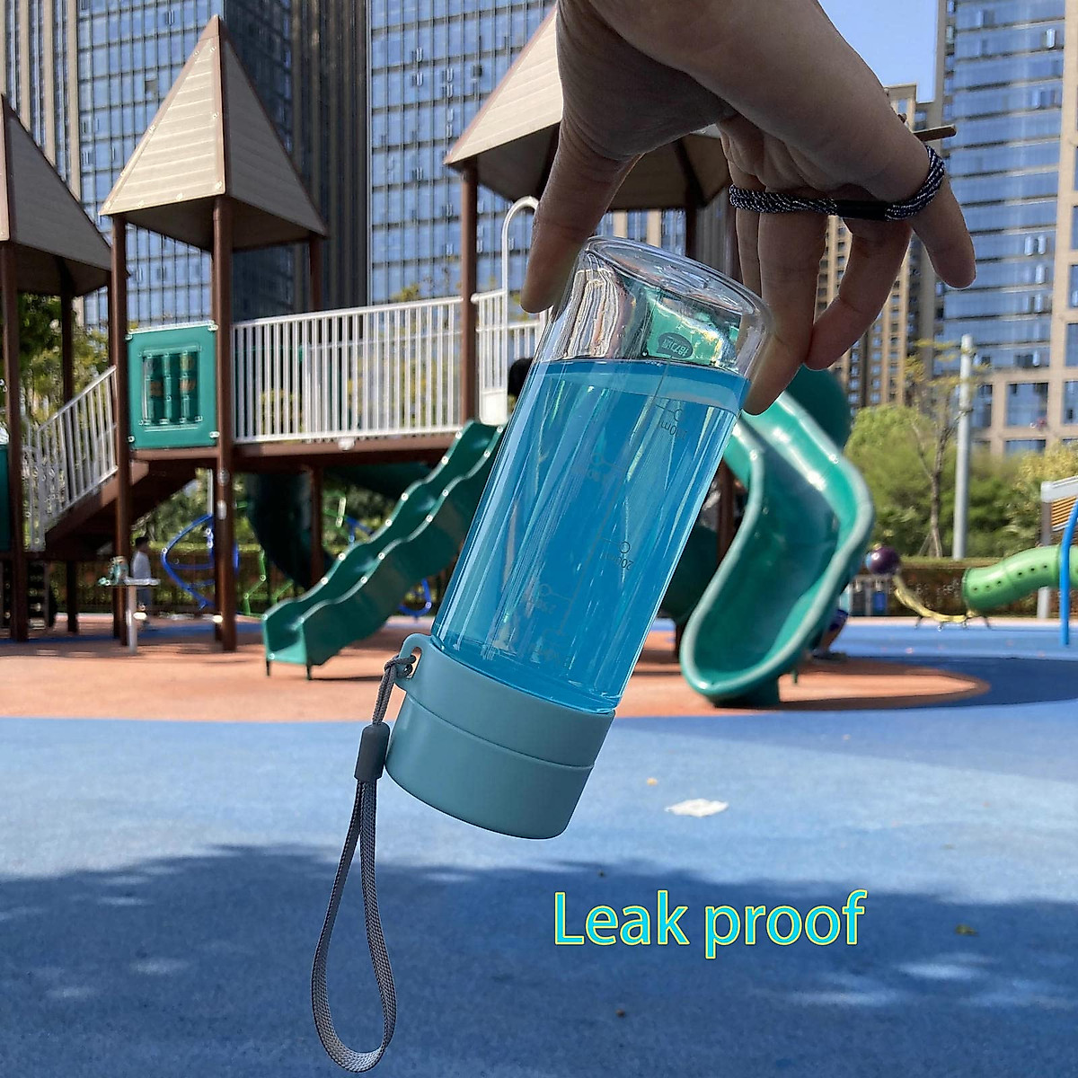 SEAYIN 12oz Kids Small Water Bottle for School Lunch Plastic Reusable Juice Bulk Cute Mini Kawaii Crunch Cups Portable Cereal Refillable Milk Mug for Smoothie Coffee Tea Snacks and Other Drinks Beverage (350ml, 4 pcs)