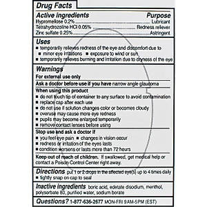 Rohto Eye Drops Cooling R Size Eye Drops Cooling Relief, Clear, 0.4 Fl.Oz