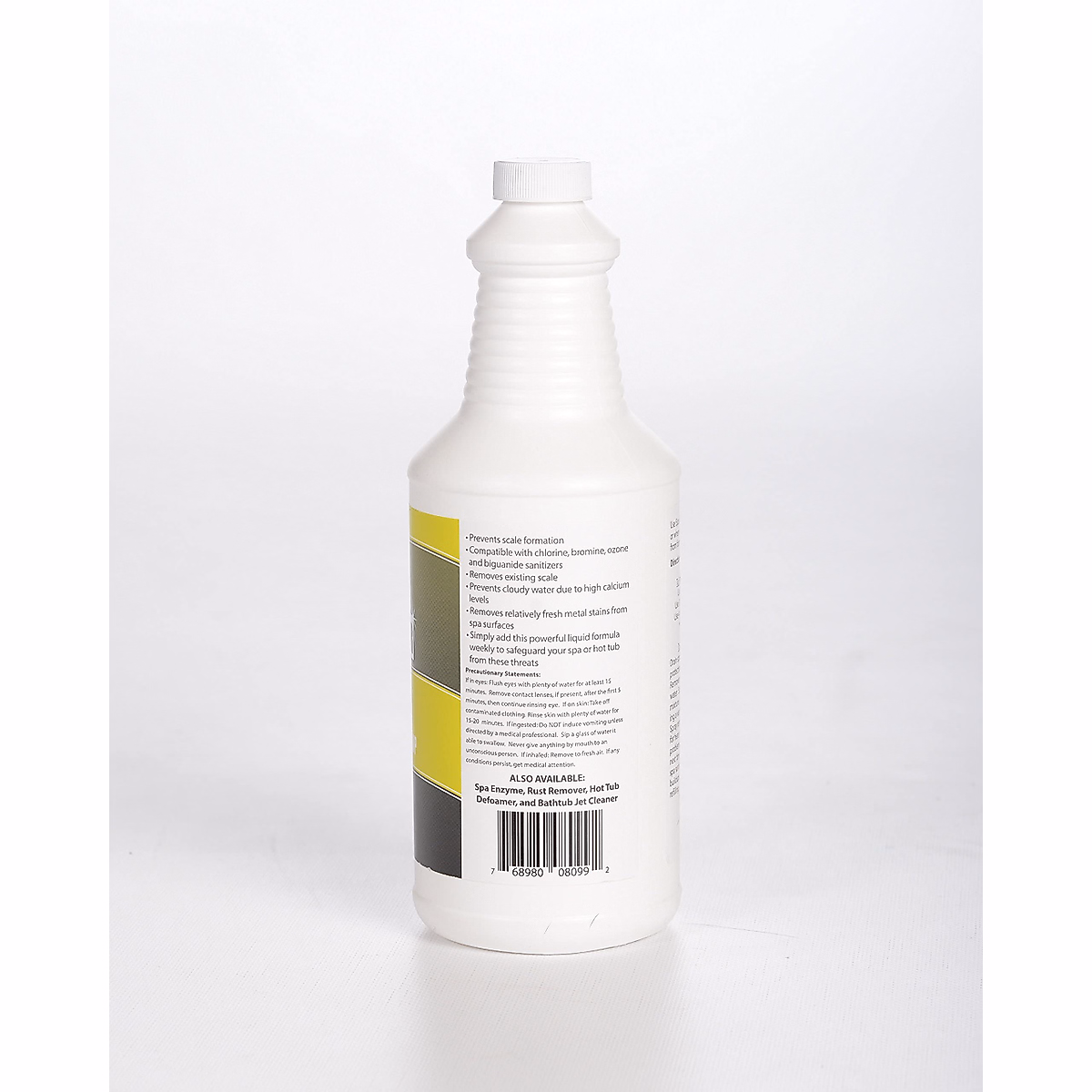 Spa & Hot Tub Scale Remover - Quart - Hot Tub & Spa Descaler, Scale Stain & Lime Stain Remover