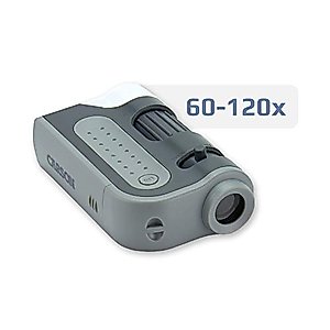 Carson MicroBrite Plus 60x-120x LED Lighted Pocket Microscope (MM-300) & MicroFlip 100x-250x LED and UV Lighted Pocket Microscope with Flip Down Slide Base and Smartphone Digiscoping Clip (MP-250)