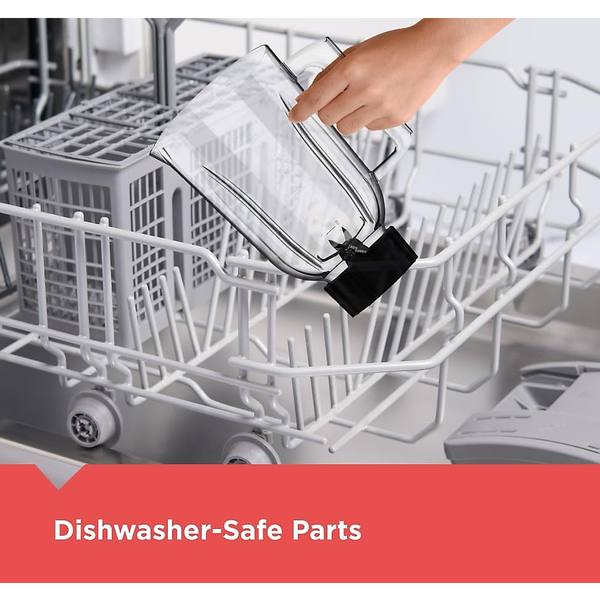 Black & Decker Ice Crush Blender with 56 Ounce (7 Cup) PerfectPour Plastic Jar, Powerful 6-tip Stainless Steel Blade, 8-speeds plus Pulse, 750 Peak Watts of power