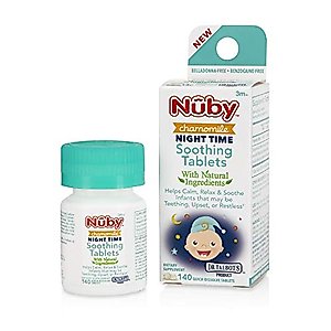 Dr. Talbot's Night Time Chamomile Soothing Tablets, Naturally Inspired, Quick Dissolve, 140 Count