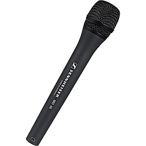 Sennheiser MD 46 cardioid interview microphone,Black