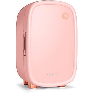 BS ONE Skincare Fridge 12 Liter, 10°C/50°F + Intelligent Constant Temperature Control Mini Fridge for Makeup Storage, Professional Beauty Fridge for Skin Care