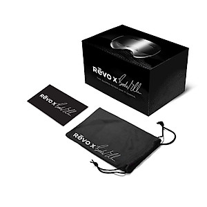 REVO Goggles No. 3 x Bode Miller: SuperNova+ Photochromic Lens, Frameless Design, Metallic White Frame with Blue Water Lens