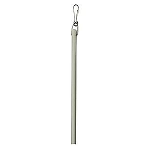 Kirsch 30" Fiberglass Drapery Baton Wand with Stainless Steel Snap Hook