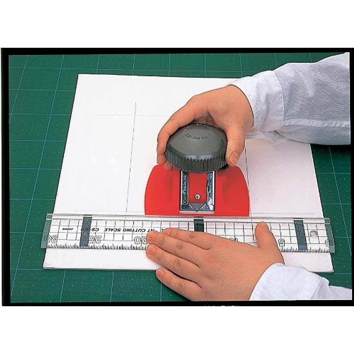 NT Professional Mat Cutter, 45 Degree Bevel Mat Board Cutter, 1 Cutter (MAT-45P), Aluminum Die-Cast Grip