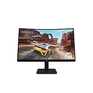 HP 27-inch Curved 165Hz QHD Gaming Monitor (X27qc, Black)
