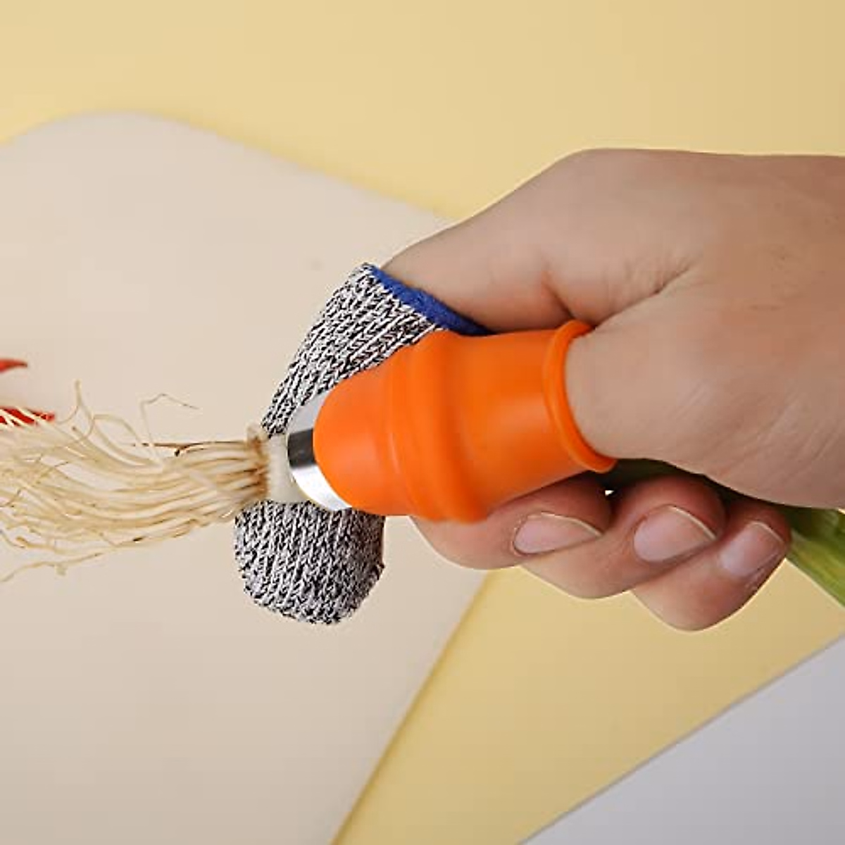 Garden Silicone Thumb Knife 14pack,Harvesting Tool,Separator Finger Gardening Tools,Vegetable Plant Fruit Picking Knife