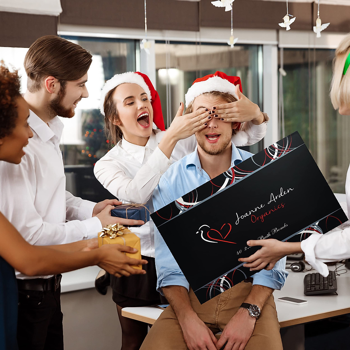 Bath Bomb Gift Set - by Joanne Arden Organic Bath Bombs for Women, Men & Kids. Bulk Bath Bomb Kit Includes 40 Paraben Free & Sulfate Free 2.5 oz Spa Bath Balls