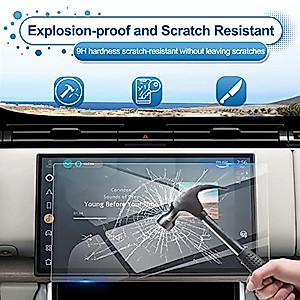 Coleya 2023 Range Rover Screen Protector for Range Rover (SE/Autobiography/First Edition/SV) 13.1-inch Touch Screen, for 2023 Range Rover Sport Tempered Glass 2023 Range Rover Accessories